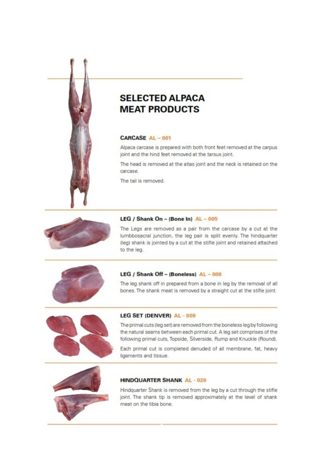 Alpaca meat – Australian Alpaca Association